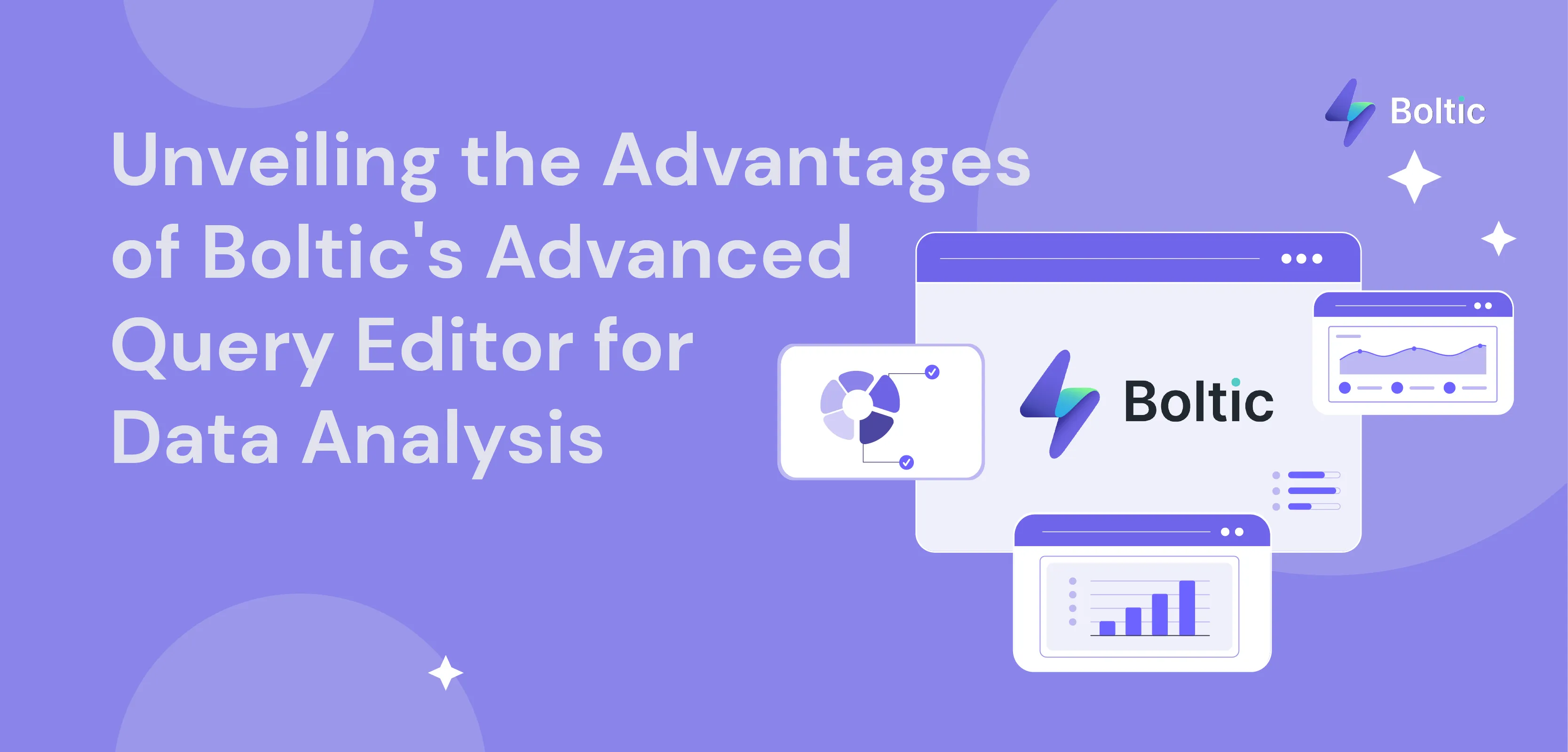 Boltic's Advanced Query Editor for Data Analysis